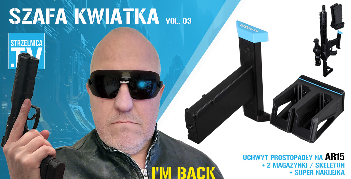 Szafa Kwiatka vol 3: Uchwyt prostopadły na AR15 i 2 magazynki ...